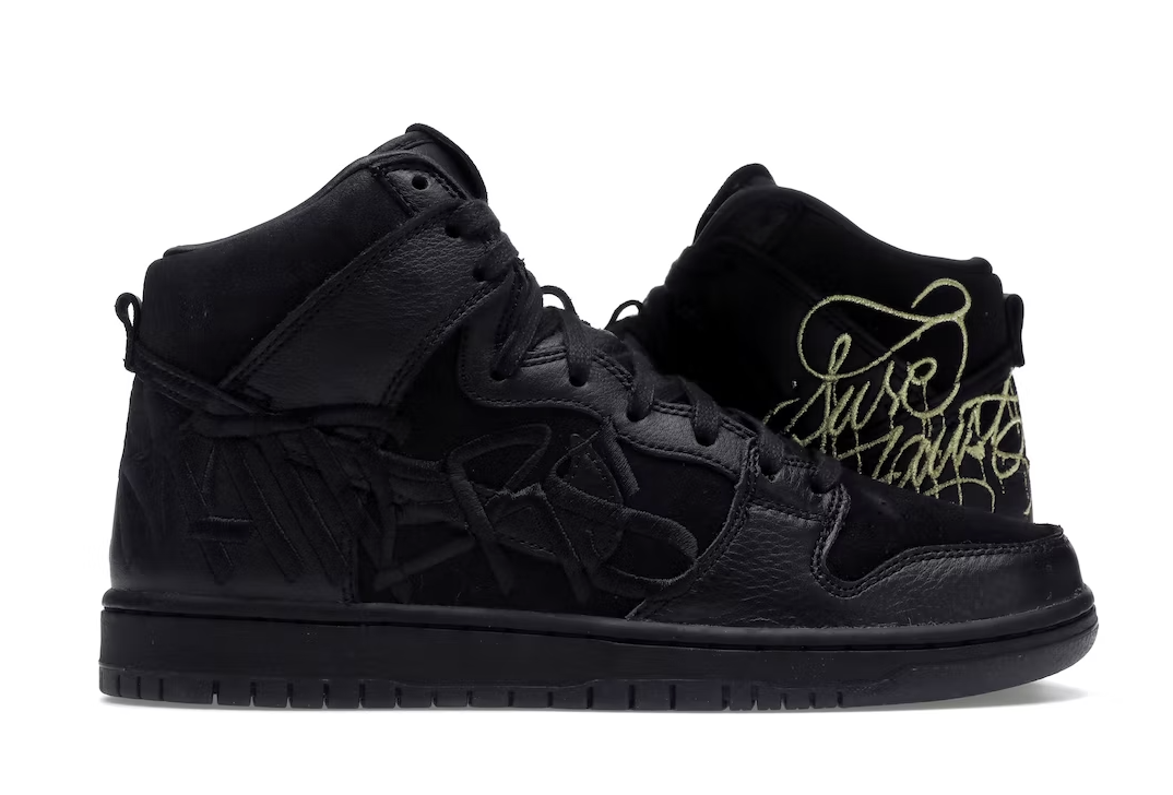 Nike SB Dunk High FAUST Black Gold – THE FIX