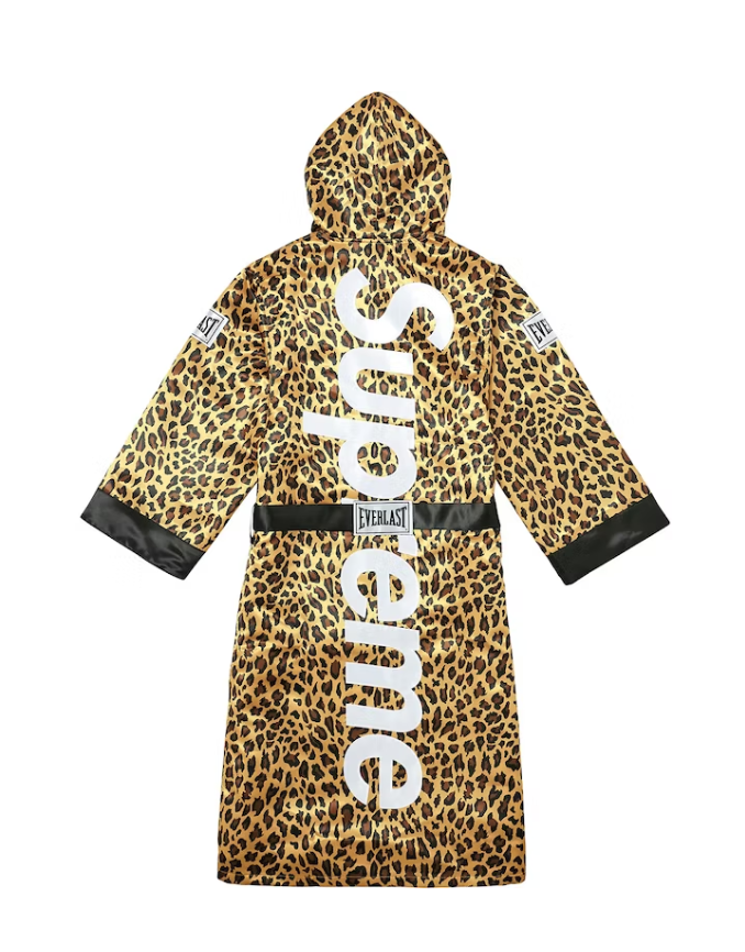 Supreme Everlast Satin Hooded Boxing Robe Leopard – THE FIX